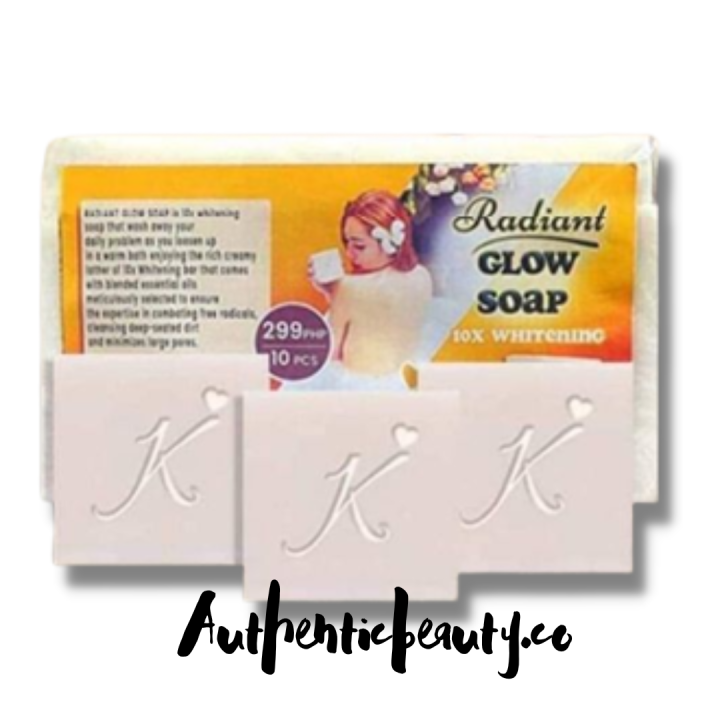 K glass glowing skin Radiant Glow soap 10x whitening ] helps in ...