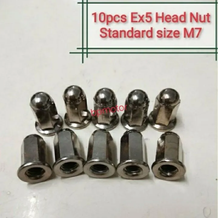 EX5 DREAM HEAD NUT LONG CHROME M7 | Lazada