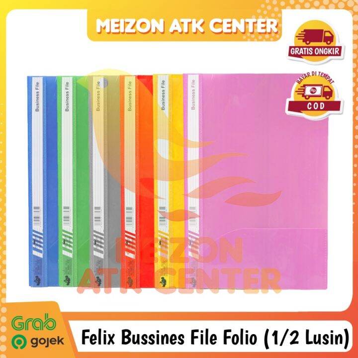 FELIX BUSINESS FILE FOLIO Map Business F4 [1/2 LUSIN 6 PCS] | Lazada ...