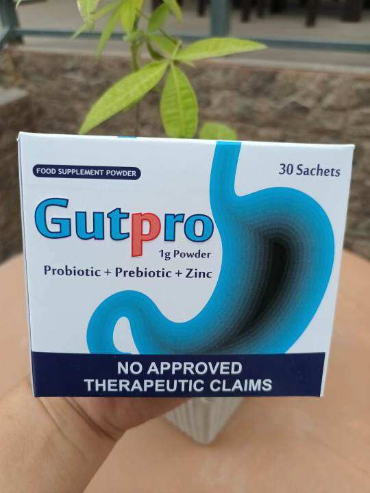 Gutpro 1g Powder Probiotic+Prebiotic+Zinc 30 Sachets | Lazada PH