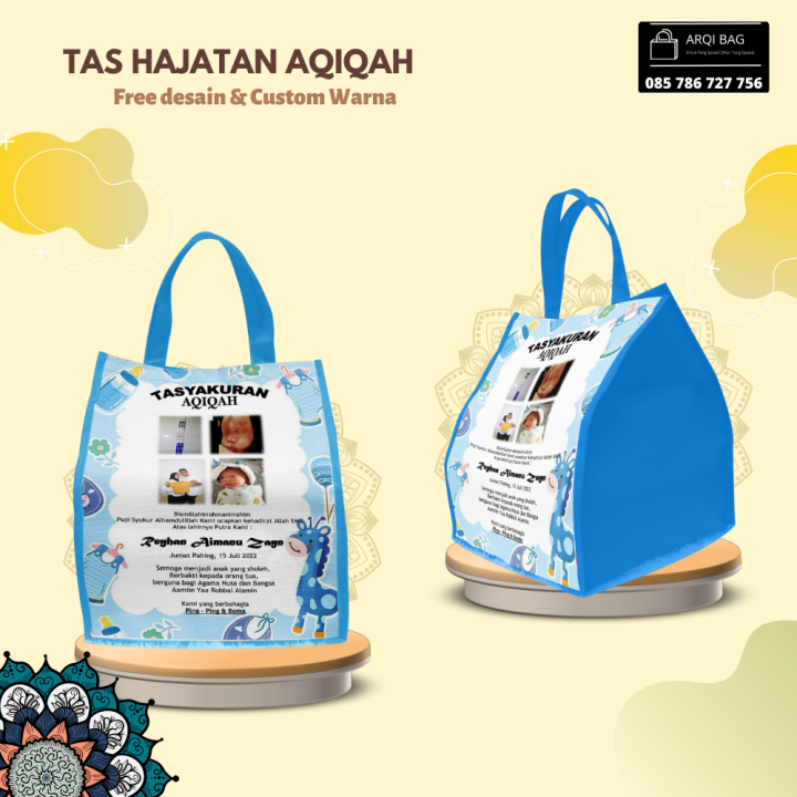 (200 pcs+ Banner2x1,5 Meter ) Tas Hajatan Berkat Godie BagTasyakuran ...