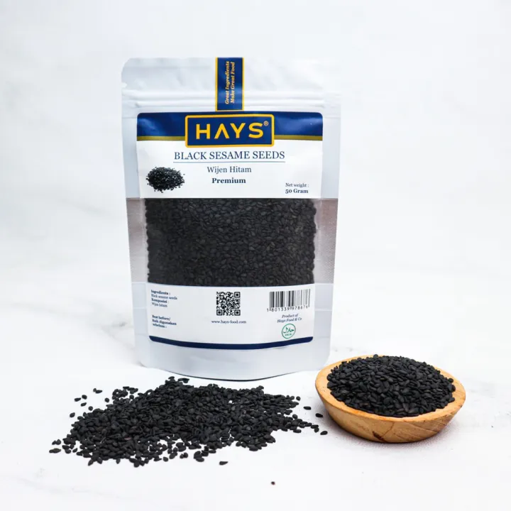 Wijen Hitam / Black Sesame Seeds HAYS | Lazada Indonesia