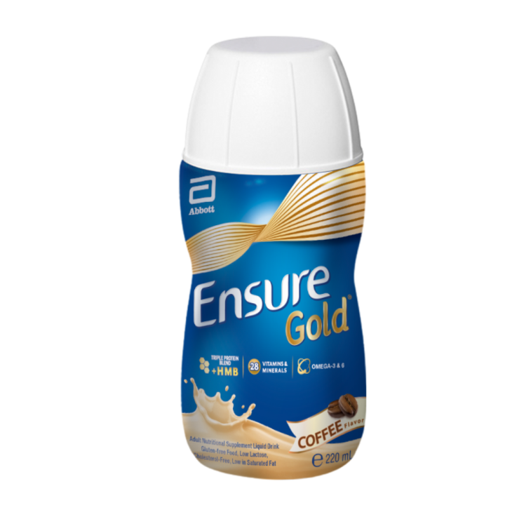 ENSURE Gold Coffee Bottle HMB 220ml | Lazada PH