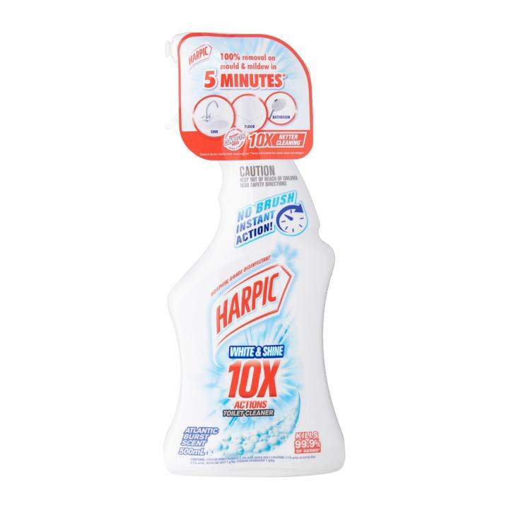 Harpic White And Shine Toilet Bathroom Cleaner Trigger Spray 500ML ...