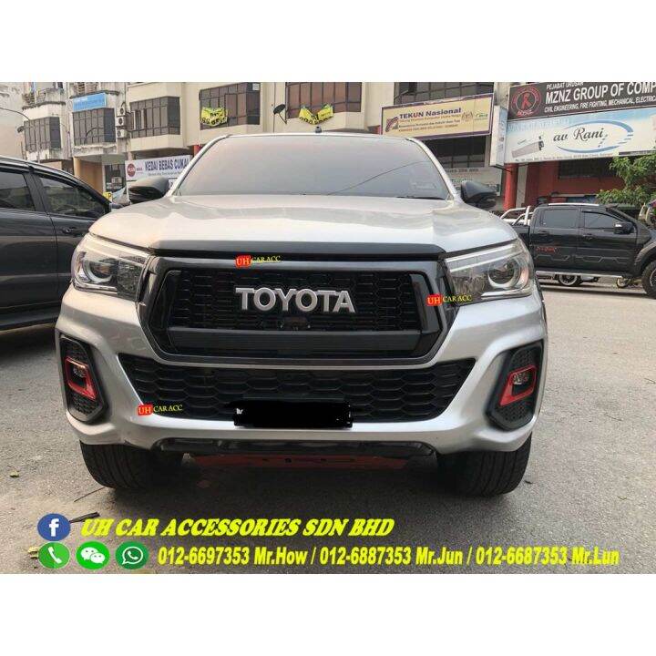 TOYOTA HILUX REVO ROCCO 2015-2019 GR SPORT FRONT GRILL GRILLE | Lazada
