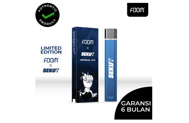 PROMO!!! FOOM STARTER KIT AUTHENTIC 100% + CARTRIDGE FOOM PACIFIC BLUE ...