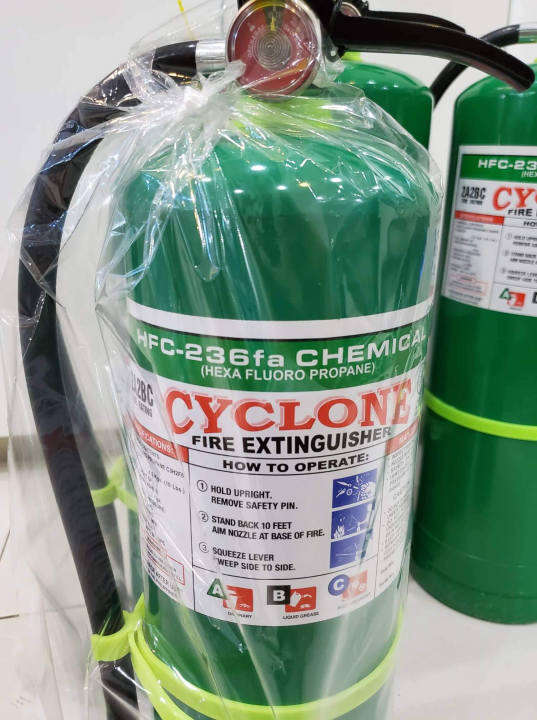 Fire Extinguisher HFC 236 FA 20lbs HFC-236 with free wall bracket ...