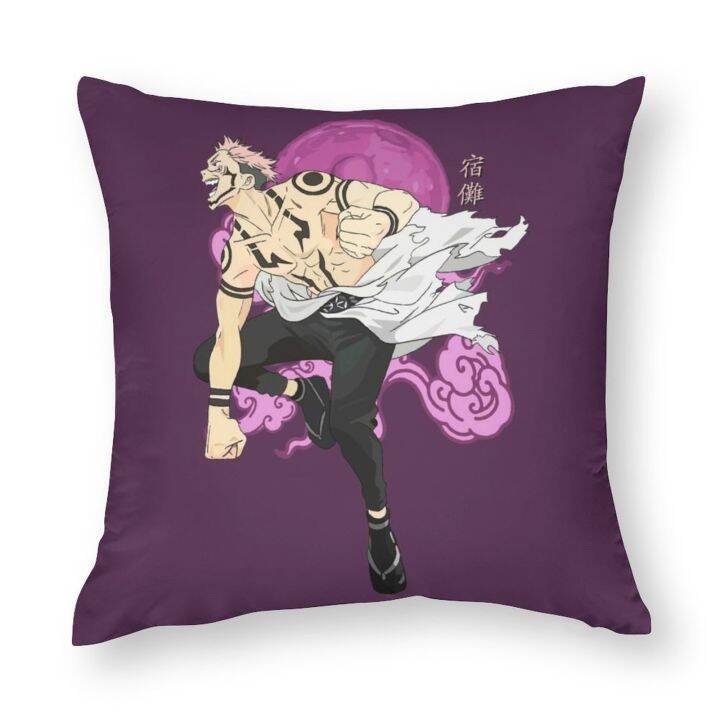 「Zoe pillow」 Ryomen Sukuna Cursed วิญญาณปลอกหมอน Jujutsu Kaisen เดินทาง ...