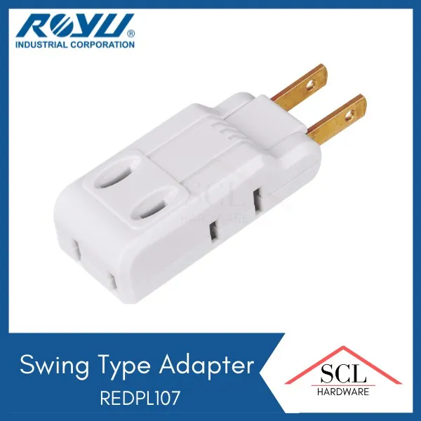 ROYU Adaptor (Swing Type) REDPL107 | Lazada PH