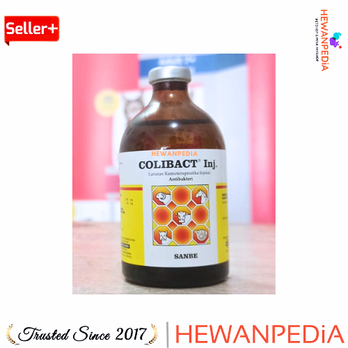 COLIBACT 100 ml Injeksi HEWANPEDIA- Antibiotik Hewan Lengkap Berdaya ...