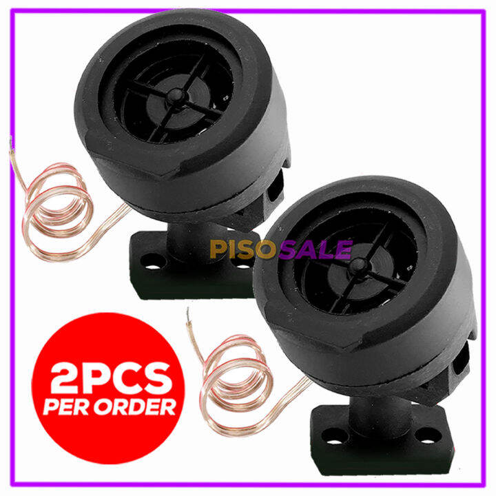 Round Piezo Tweeter With Stand SMALL [ PER PAIR ] | Lazada PH