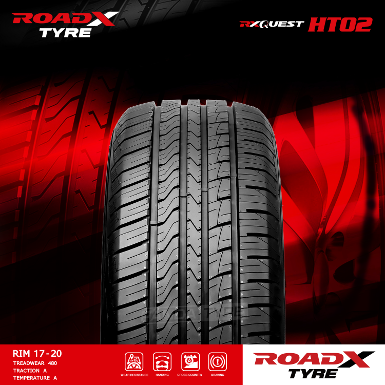 ROADX 235/55R18 ยางรถยนต์ขอบ18 รุ่น RX QUEST HT02 x 1 เส้น (ยางใหม่ผลิต ...