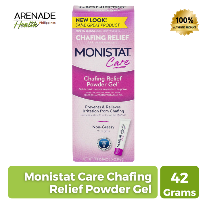 Monistat Care Chafing Relief PowderGel 42grams | Lazada PH