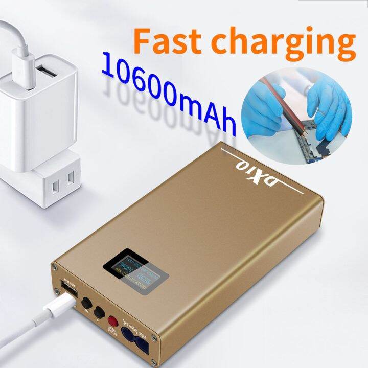 DX10 10600mAH Portable Spot Welder LED Adjustable Spot Welding Machine ...