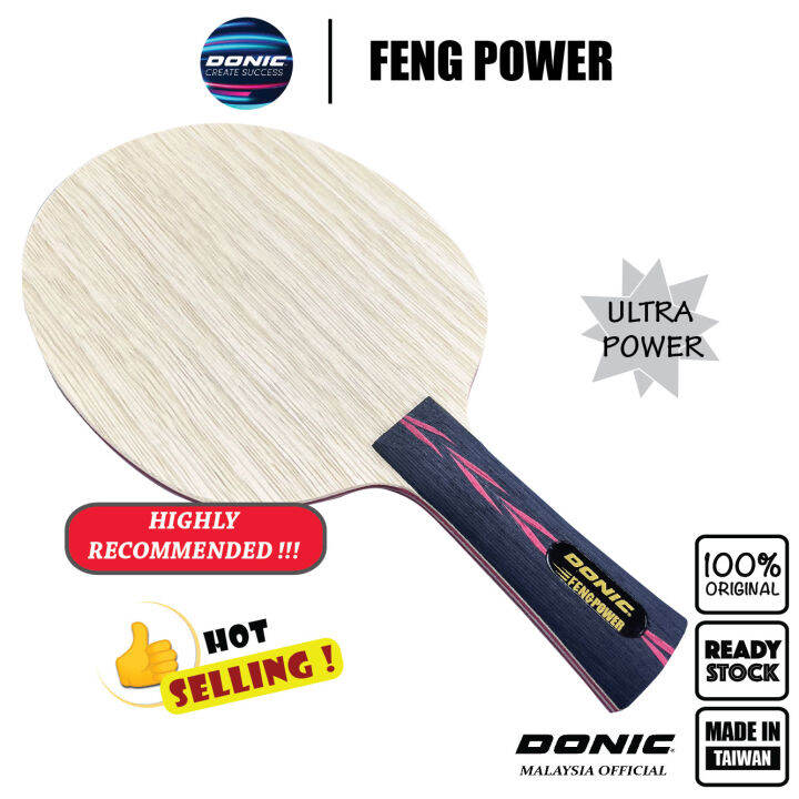 DONIC Feng Power Explosive Power Controlled Table Tennis Blade | Lazada