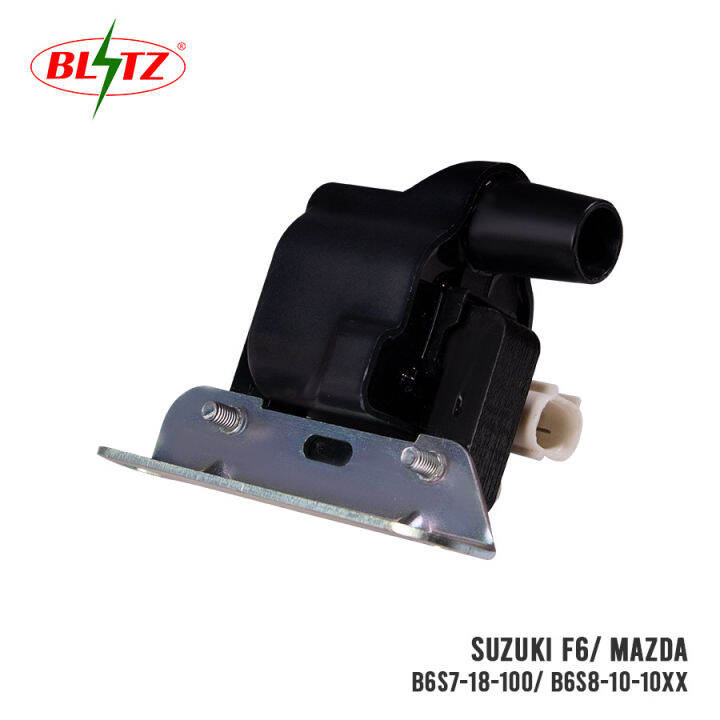 BLITZ IGNITION COIL FOR SUZUKI F6A / MAZDA PART NUMBER B6S7-18-100 ...
