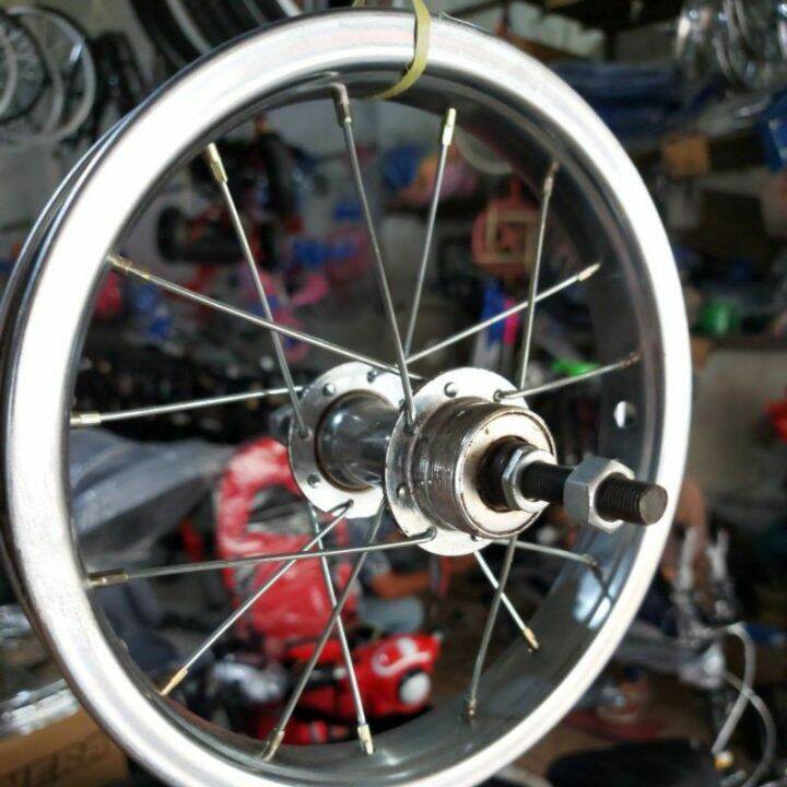 TB - Velg Steel / Besi JADI Untuk Sepeda Ukuran 12 Belakang | Lazada ...