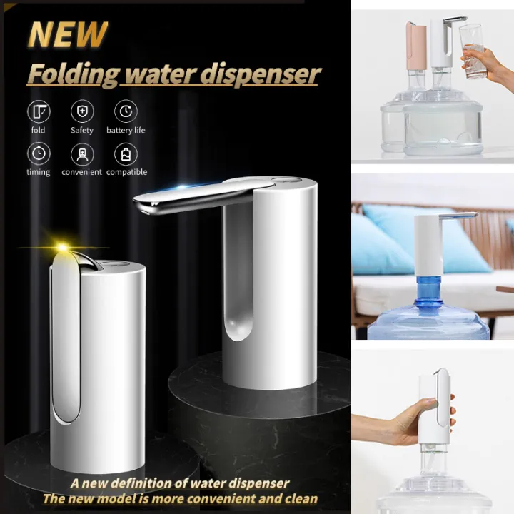 Automatic water dispenser pump foldable mini rechargeable water pump ...