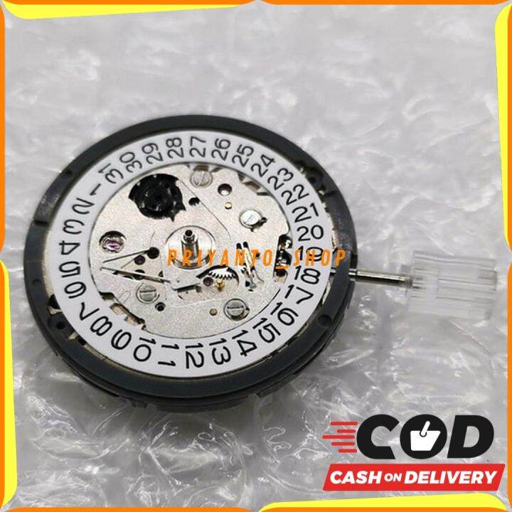 SEIKO TIME MODULE NH35 MOVEMENT 3 HANDS DATE 3 JARUM TANGGAL - 3 NH-35 ...