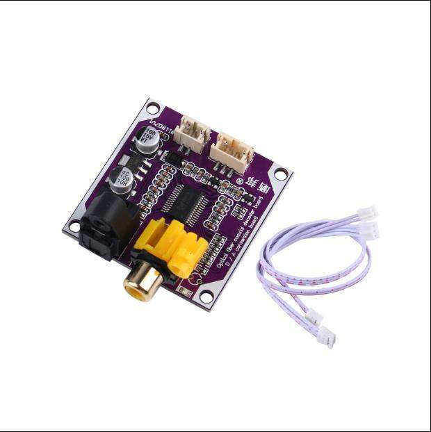 DAC Digital Audio Decoder 24-bit 192khz Fiber Coaxial Digital Signal ...