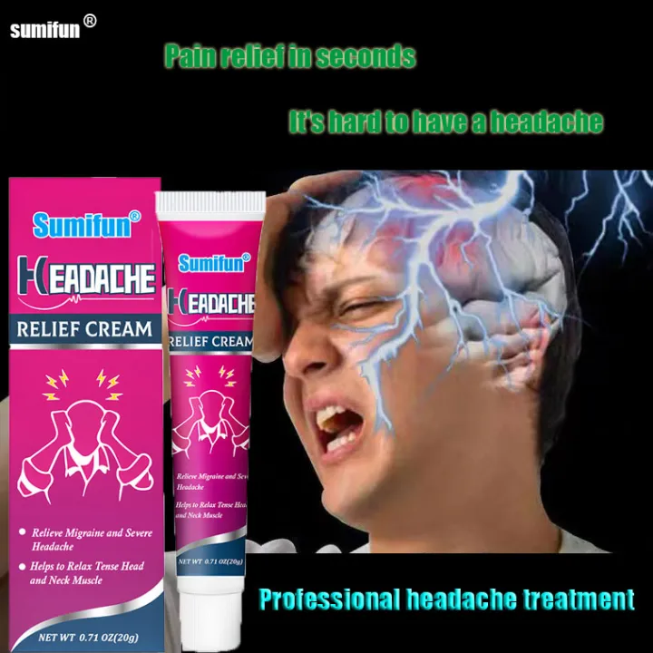 Sumifun Treatment Nerve Pain Medical Plaster Dizziness Ointment for ...