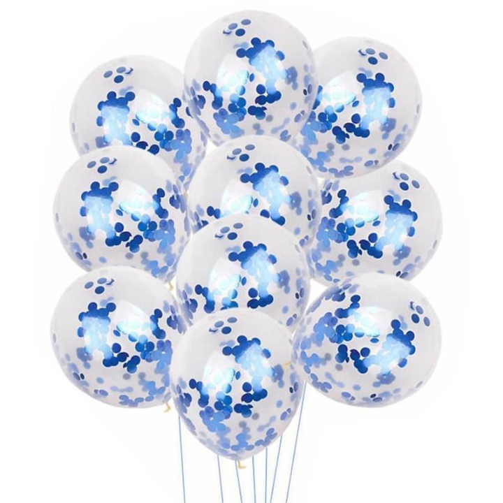 Birthday Decoration Set Blue Balloon Banner | Lazada PH
