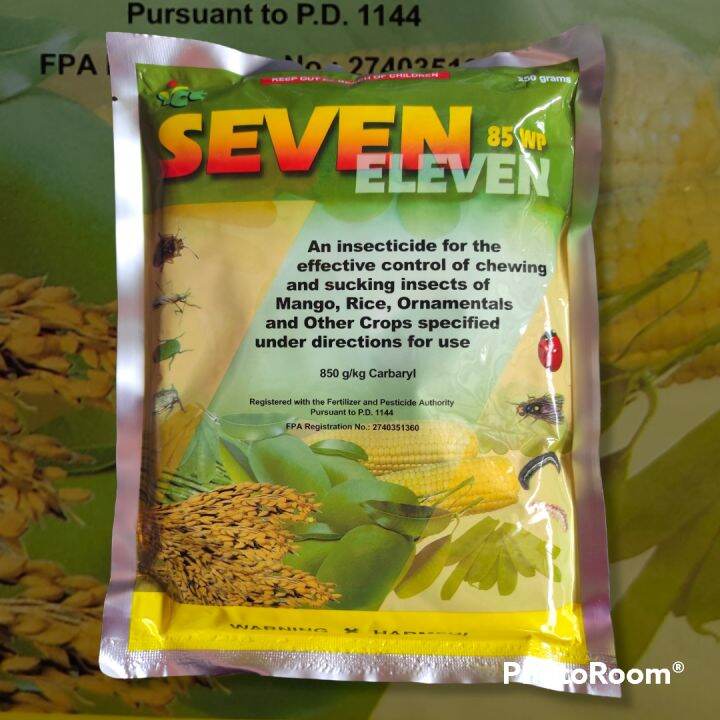 Seven Eleven 85 WP Insecticide 50g/250g | Lazada PH