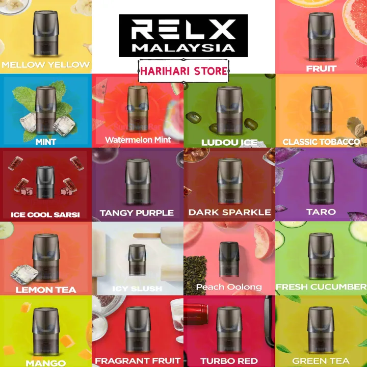 *RELX CLASSIC CARTRIDGE* ORIGINAL RELX CLASSIC CARTRIDGE PRE FILLED ...