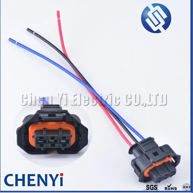 3 Pin Auto MAP Sensor Connector Common Rail Diesel Injection Pump ...