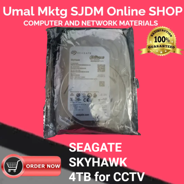 HDD SEAGATE SKYHAWK 4TB ST4000VX000 | Lazada PH