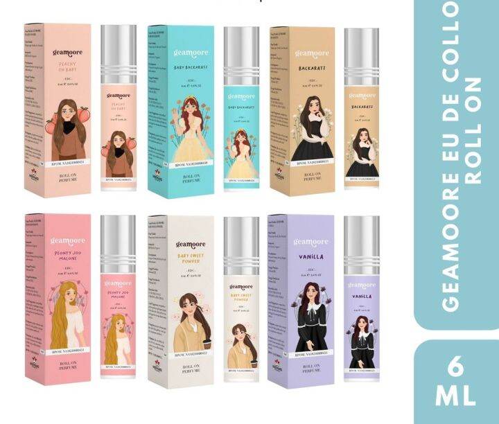 Geamoore Addicted Parfum Series | Parfum Geamore Thailand Roll On 5 Ml ...