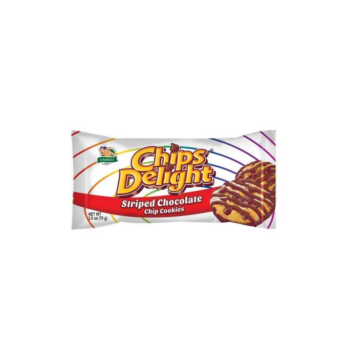 Chips Delight Striped Chocolate 70g | Lazada PH
