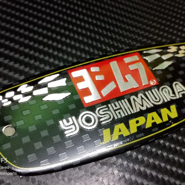 Yoshimura Japan Carbon Racing Metal 3D Heat-resistant Motorcycle ...