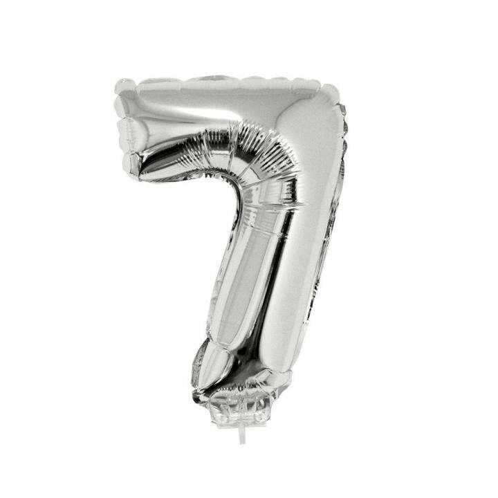 Balon Foil Angka 7 - 40 CM / Balon Angka 7 / Balon Ulang tahun / Balon ...