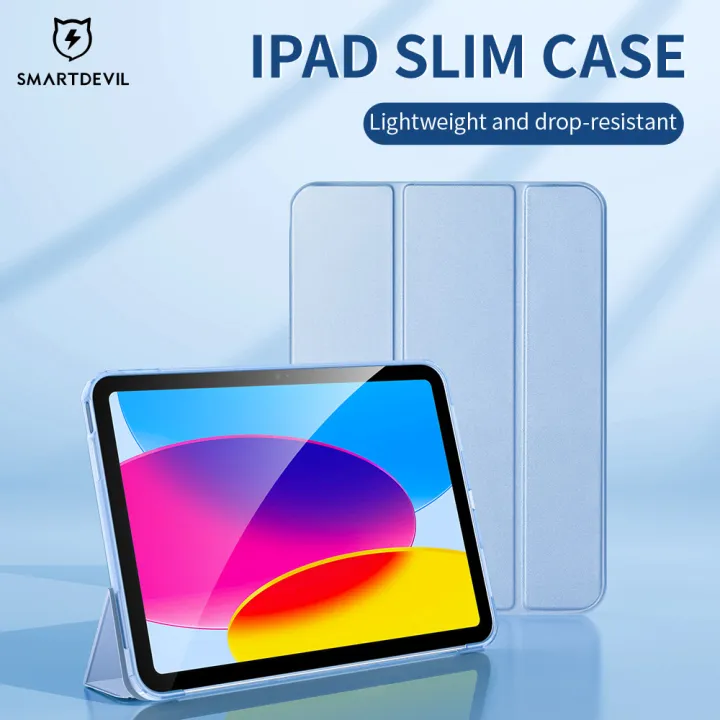 SmartDevil กรณีแท็บเล็ตสำหรับ iPad 2022 iPad Pro 2022/2021/2020 11นิ้วกรณี TPU โปร่งใสสำหรับ ...