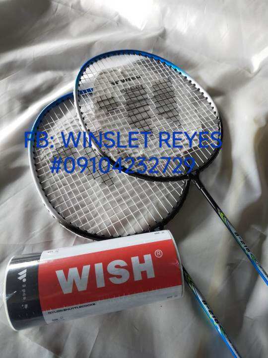 WISH B-216 STEELTECH BADMINTON DOUBLE / BADMINTON RACKET | Lazada PH