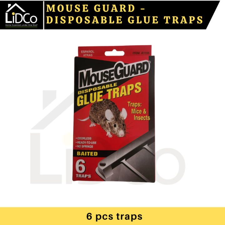 Mouse Guard Disposable Glue Traps 6 pcs | Lazada PH