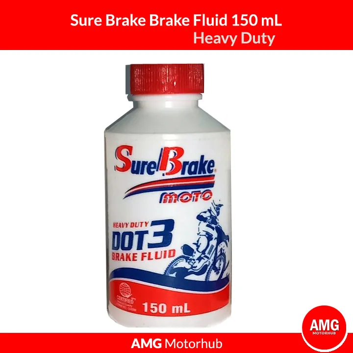SureBrake Brake Fluid 150 mL Heavy Duty | Lazada PH