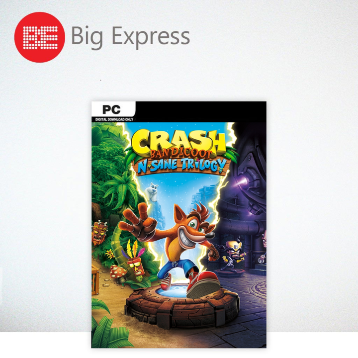 Crash Bandicoot N Sane Trilogy [Digital Download] [PC OFFLINE] Big ...