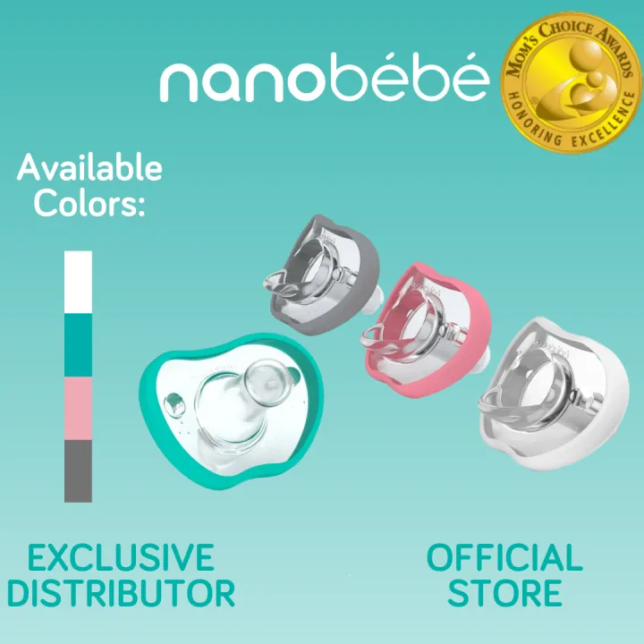 Nanobebe Flexy Pacifier, Twin Pack, 3 M+, | Lazada PH