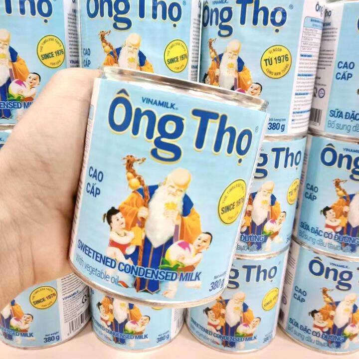 Sua Dac Ong Tho Sweetened Condensed Milk 380g Lazada