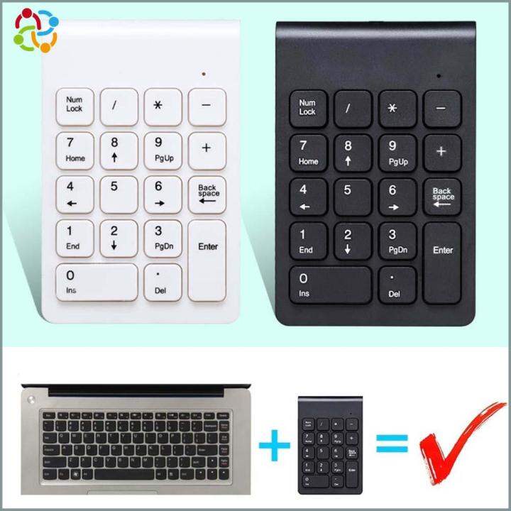 SDG 2.4G Mini Ultra-Thin Wireless Portable 18 Keys Number Pad Digital ...