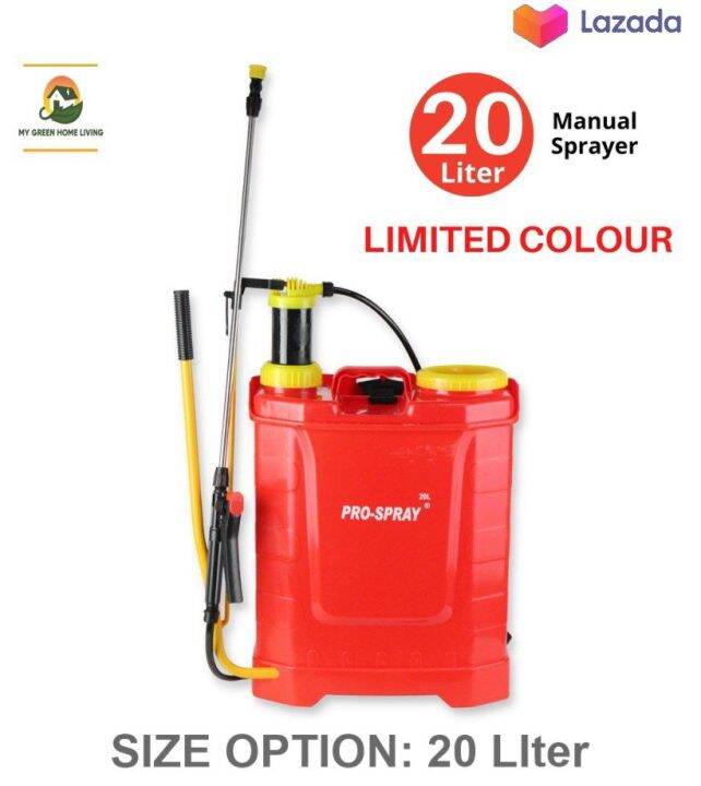 20 Liter Pro-Spray Manual Sprayer - Agricultural Knapsack Sprayer for ...