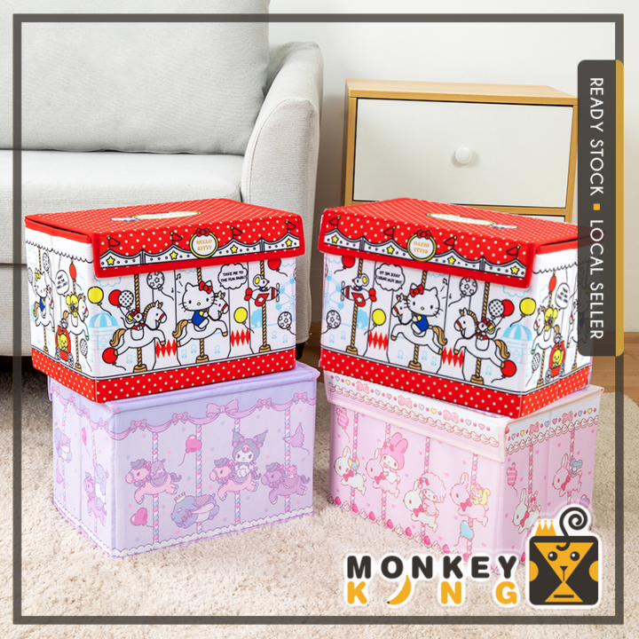 MK 👑Sanrio My Melody Cinnamoroll Kuromi Anime Kawaii Large Foldable ...