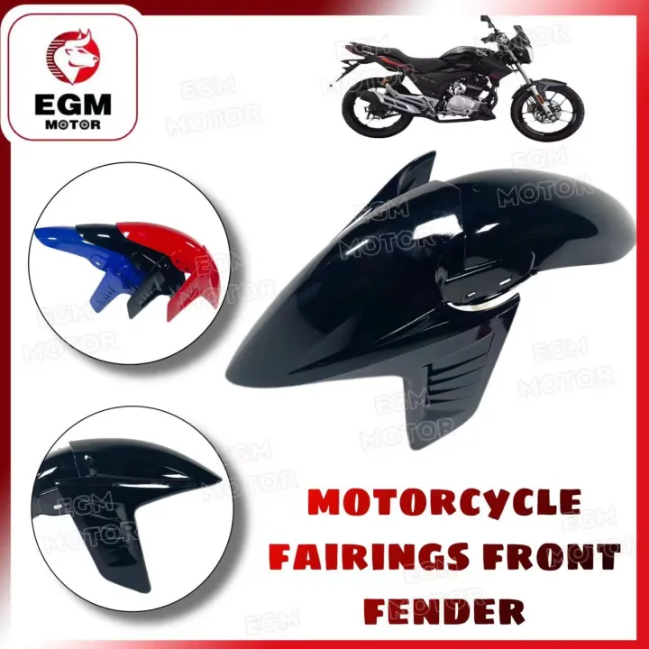 [EGM MOTORCYCLE] MOTORCYCLE FRONT FENDER DOLPHINE (A4) UNIVERSAL ...