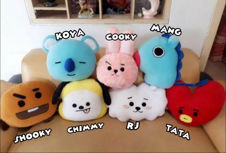 Boneka korea bts jungkook cooky jimin chimmy rap monster koy jin rj v ...