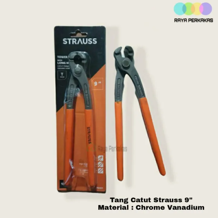 TANG CATUT GEGEP KAKAK TUA (TANG KAKAK TUA) 9" STRAUSS | Lazada Indonesia