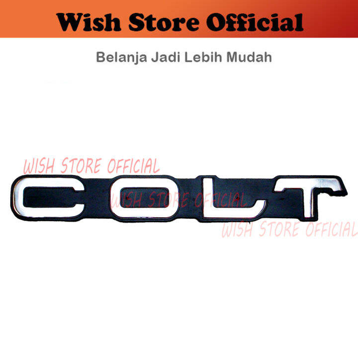 [PCS] Emblem / Car Logo / Sticker / Lambang Mobil Tulisan COLT untuk ...
