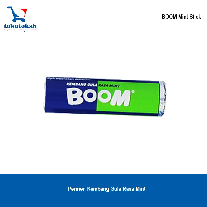 (30 pcs ) BOOM STICK permen kembang gula rasa mint produksi KONIMEX ...