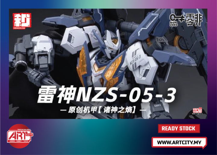 (READY STOCK) Hemoxian x Non Zero Studio - The Entropy of Gods - Raijin ...